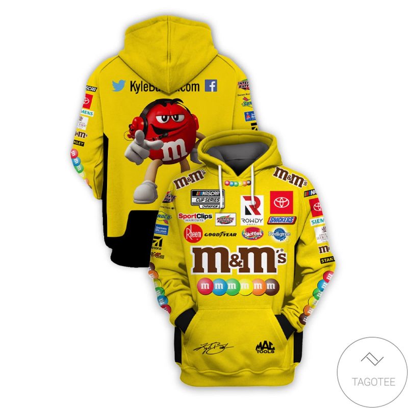 Kyle Busch M&M Hoodie - Hot Sale 2025