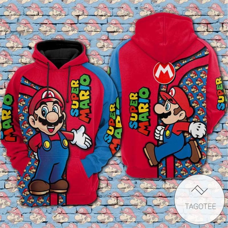 Super Mario Hoodie - Hot Sale 2026
